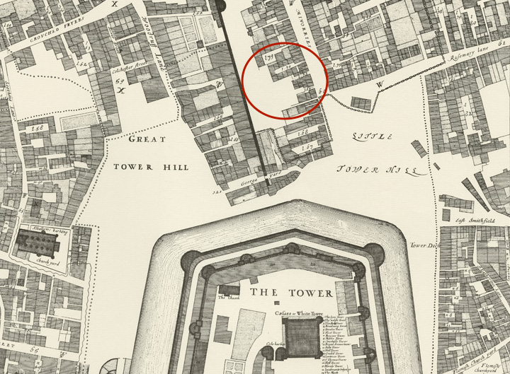 ‘A large and accurate … Map of … The City of London. By John Ogilby Esq ...